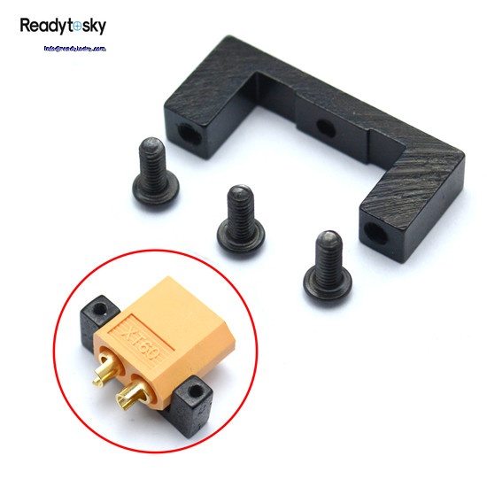 FPV CNC XT60 Plug Connector Holder/Fixed Mount for RC Model