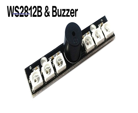 WS2812B LED & 5V Buzzer 6 RGB Chips LED Indicator for NAZE32 Skyline32 ...