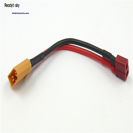 XT60 Male To T Female Deans Plug Connector Adapter Deans plug RC Lipo ...