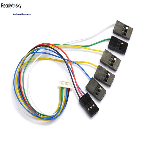 CC3D Flight Controller 8 Pin Connection Cable Plug Wire