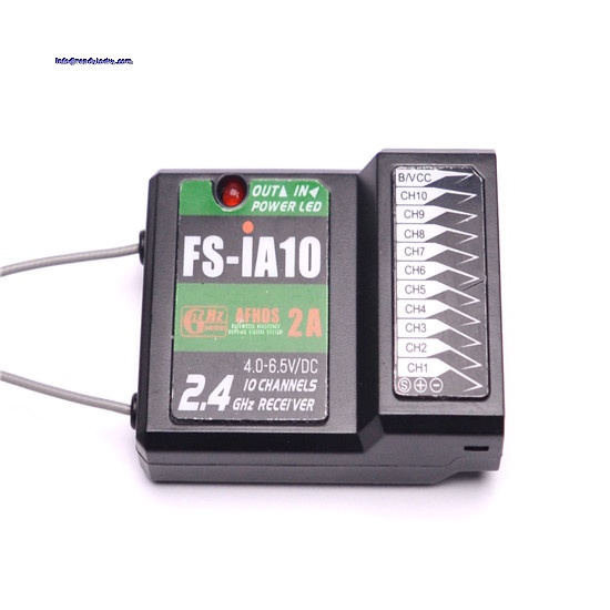 FlySky 10CH Channel FS-iA10 AFHDS 2A 2.4G system Receiver For FS-I10 ...